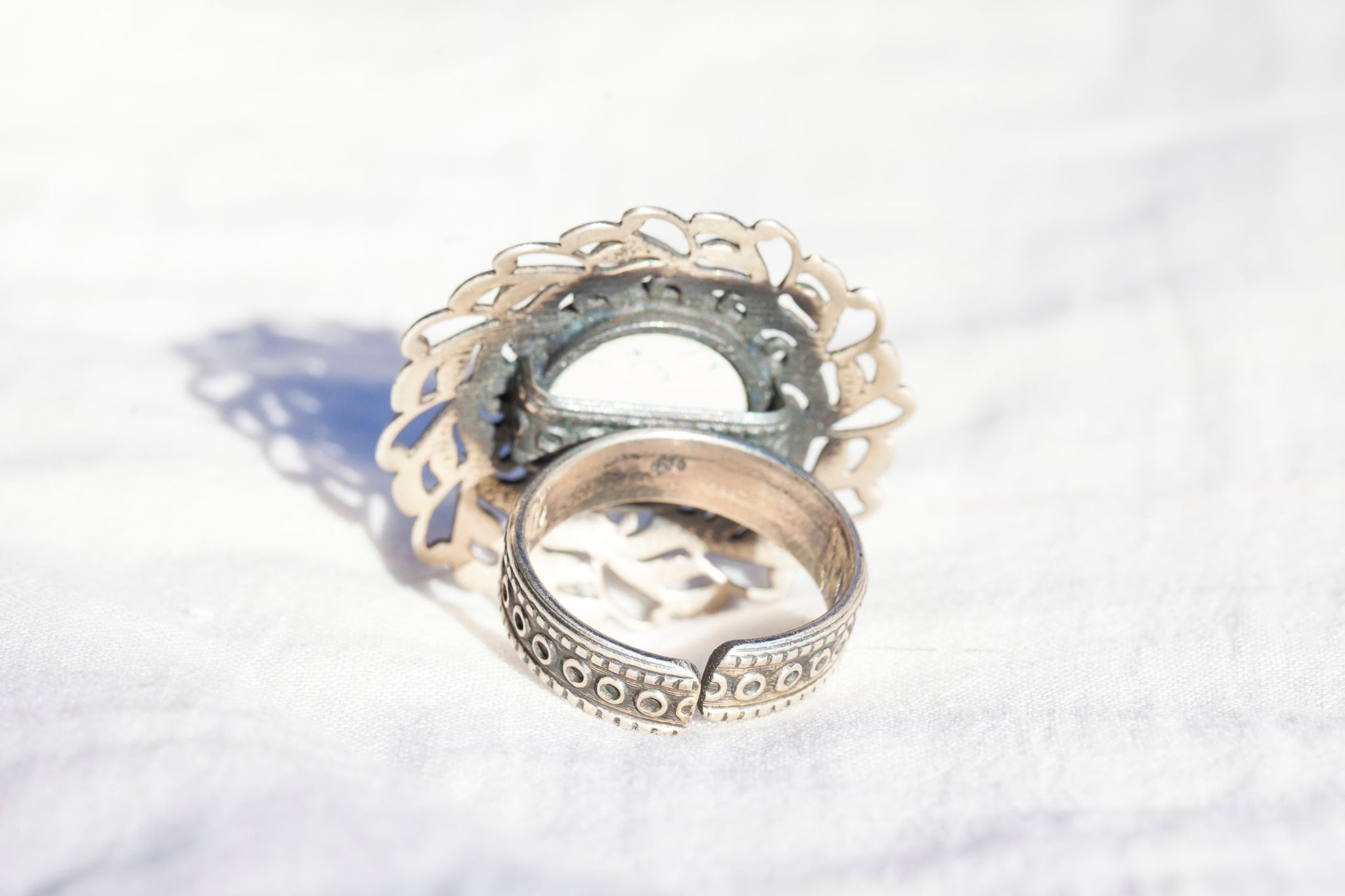 Silver Mirror Ring – Aaraa Accessories